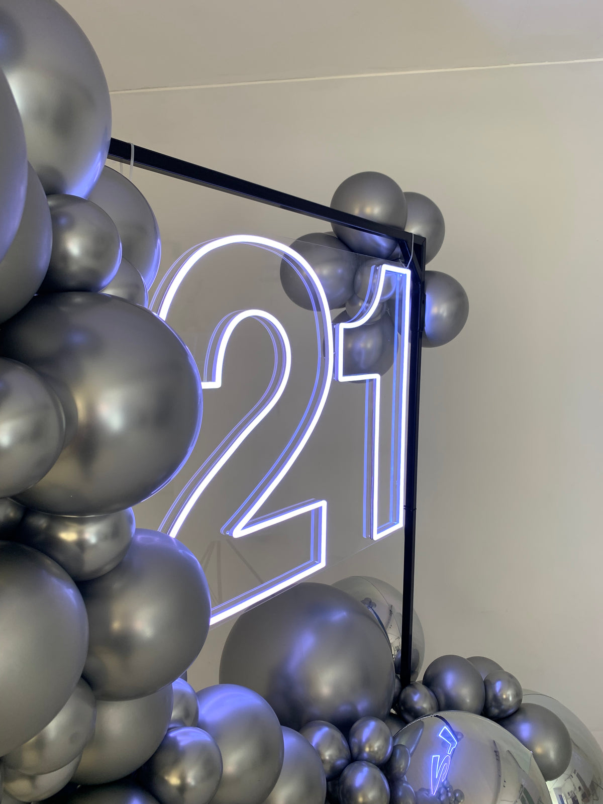 21 Neon Sign